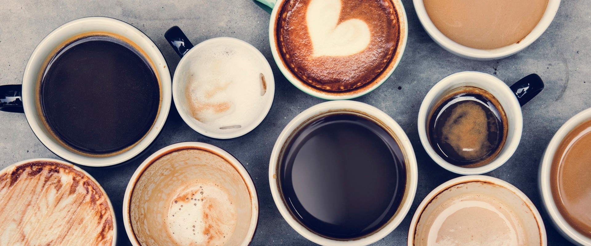 Which coffee is the least strong?